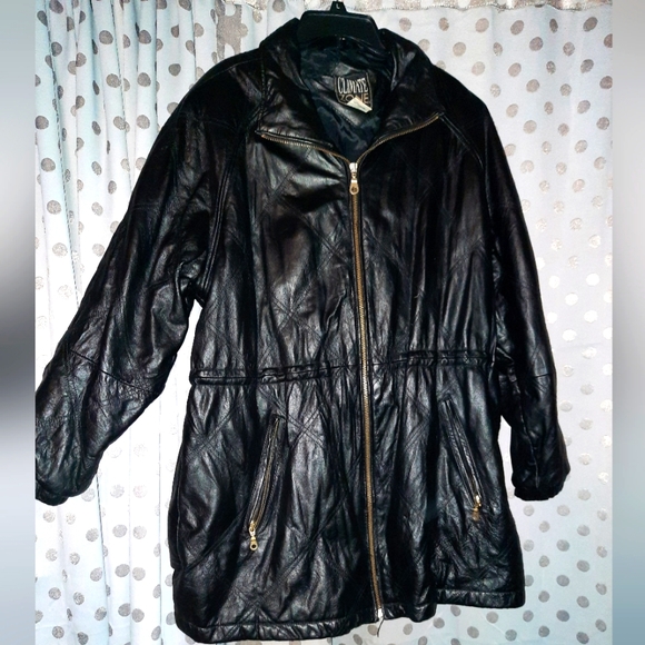 Climate Zone | Jackets & Coats | Full Zip Leather Jacket 416 | Poshmark